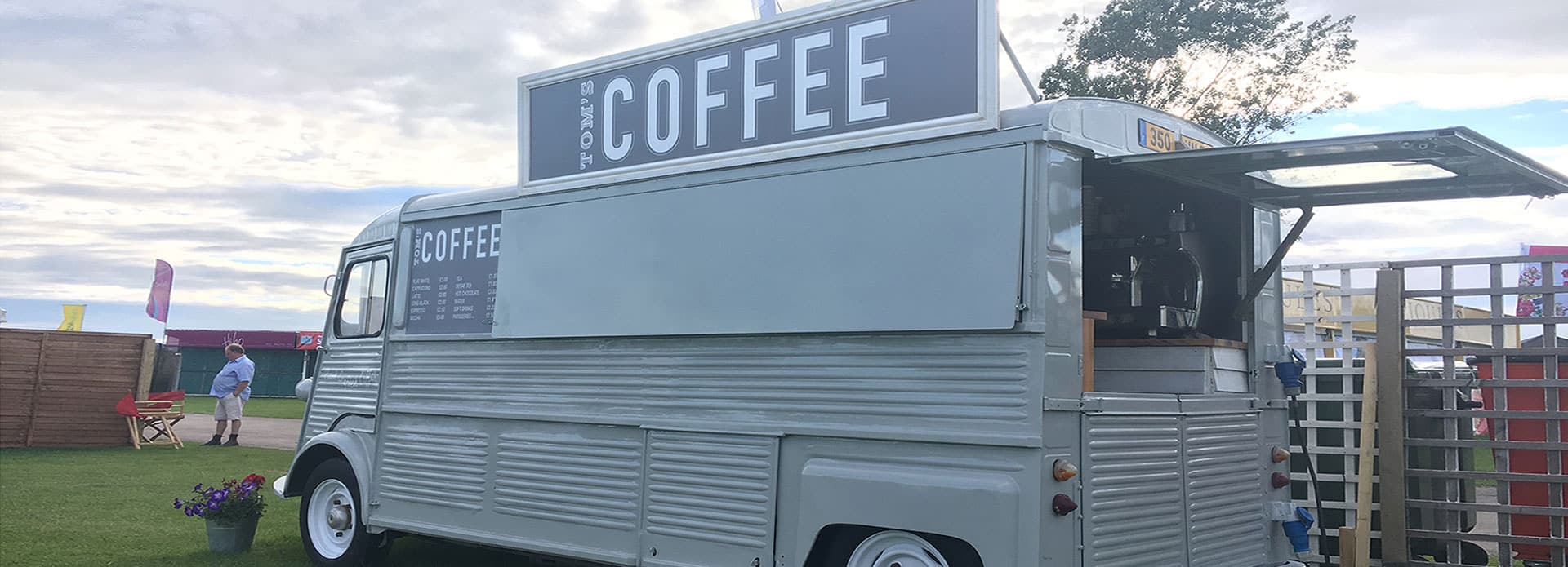 Our Coffee | Branded Mobile Barista Service | Tom's Coffee